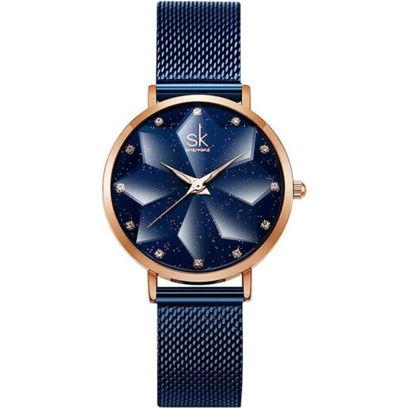 Accessories | Ultra Thin Minimalist Starry Sky Flower Dial Women Watch ...